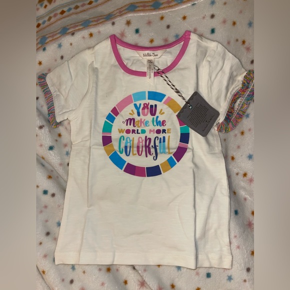 Matilda Jane | Shirts & Tops | Matilda Jane Girls Colorful World Tee ...